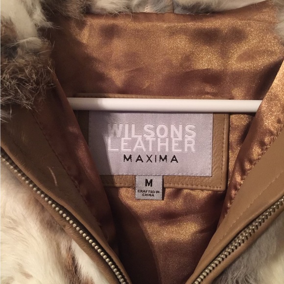 Wilsons Leather | Jackets & Coats | Wilson Leather Maxima Womens Rabbit ...